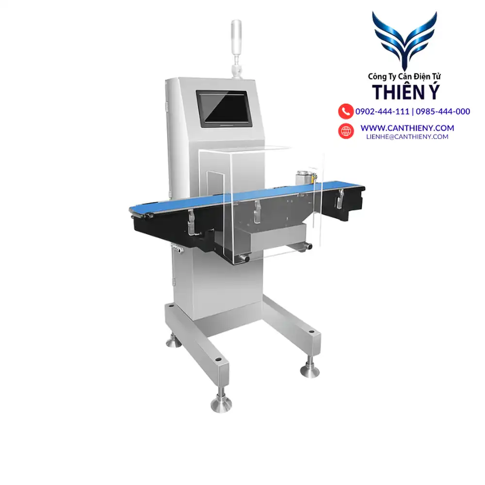 Waterproof checkweigher – IP65/IP67 inline weighing system